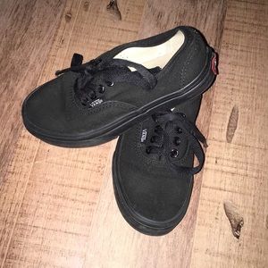 Vans | Shoes | Classic All Back Vans | Poshmark